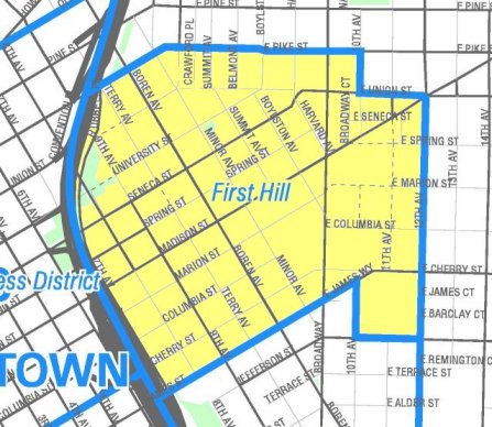 Seattle City Clerk's Office Geographic Indexing Atlas
